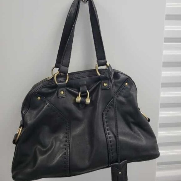 Yves Saint Laurent | Bags | Yves Saint Laurent Rive Gauche Muse Leather ...
